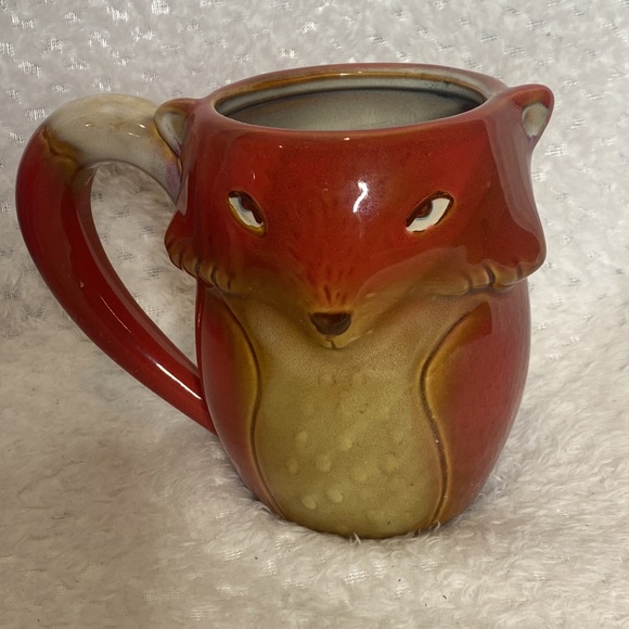 Dining | Ceramic Fox Animal Coffee Mug Cup | Poshmark